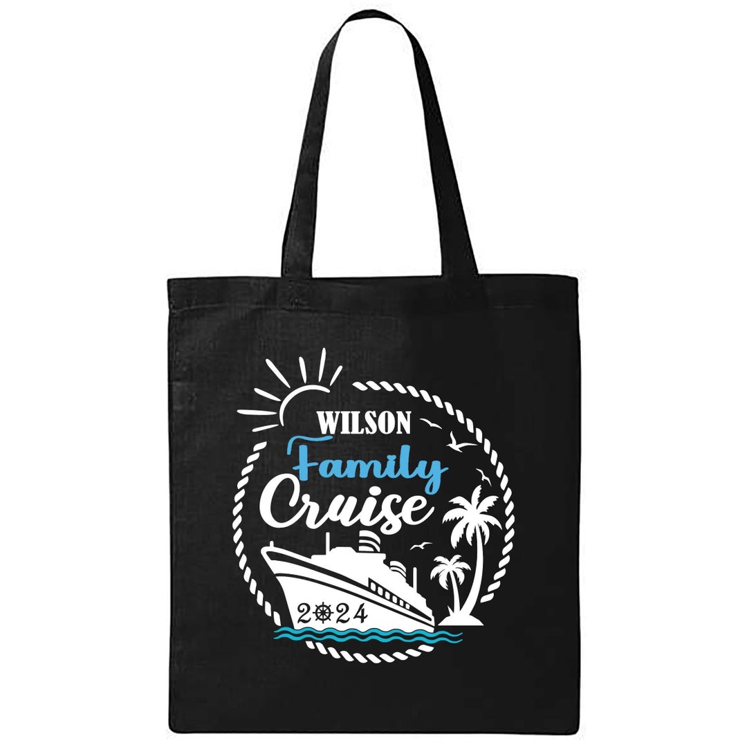 Custom Family Cruise Tote Bag, Family Vacation Bag, Family Cruise 2024 ...