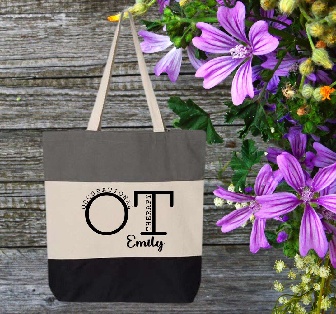 Custom Occupational Therapist Tote Bag, Occupational Therapy Gifts ...