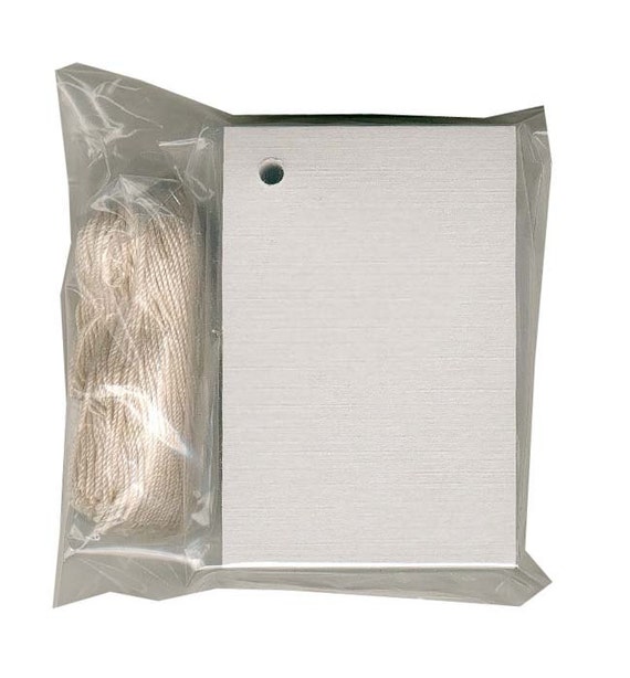 100 BLANK Pale Gray Hang Tags & Color Strings. Size 2 X - Etsy