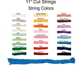 12 Bakery Twine Strings,hang Tag String,ornaments Strings,precut ...