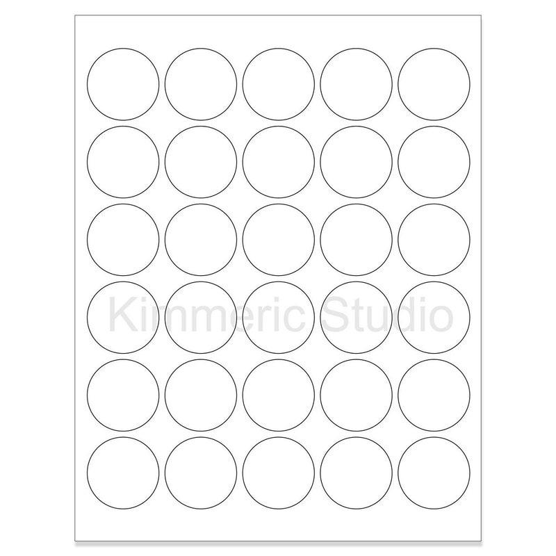 Round Sticker - Etsy