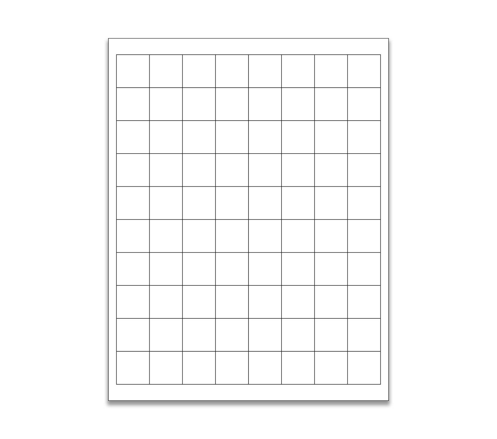 Blank Rectangular Sticker
