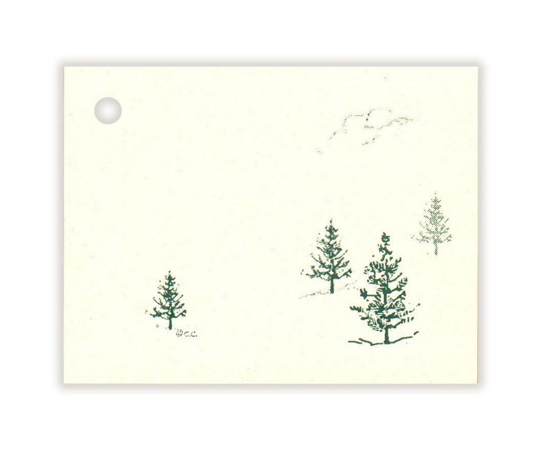 Pine Tree Tags,pinetree Hang Tag,price Tag,craft Tags,string Tags ...
