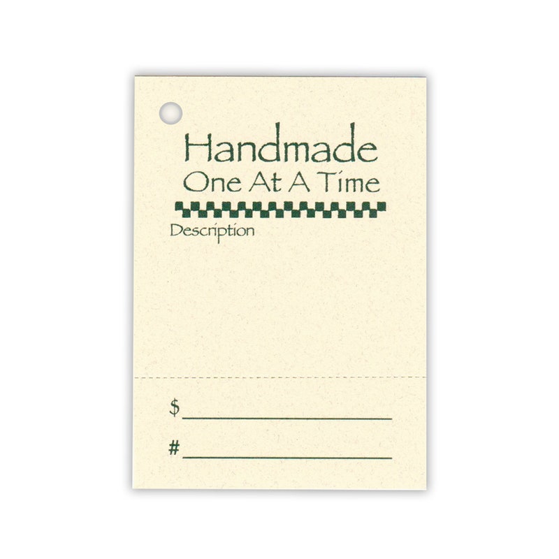 Perforated Hang Tags - Etsy