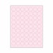 100 Sheets 1 Blank PINK Stickers,blank Stickers,blank Labels,write on ...