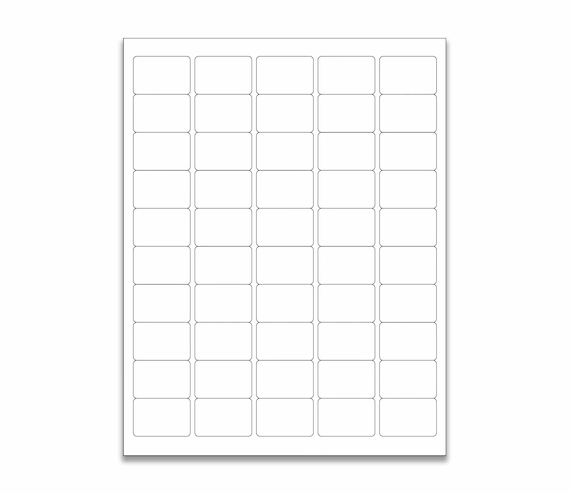 White sticker labels store