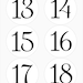 NUMBERS 130 STICKERS Sequential, Large 3-1/3 Circle Labels Consecutive ...
