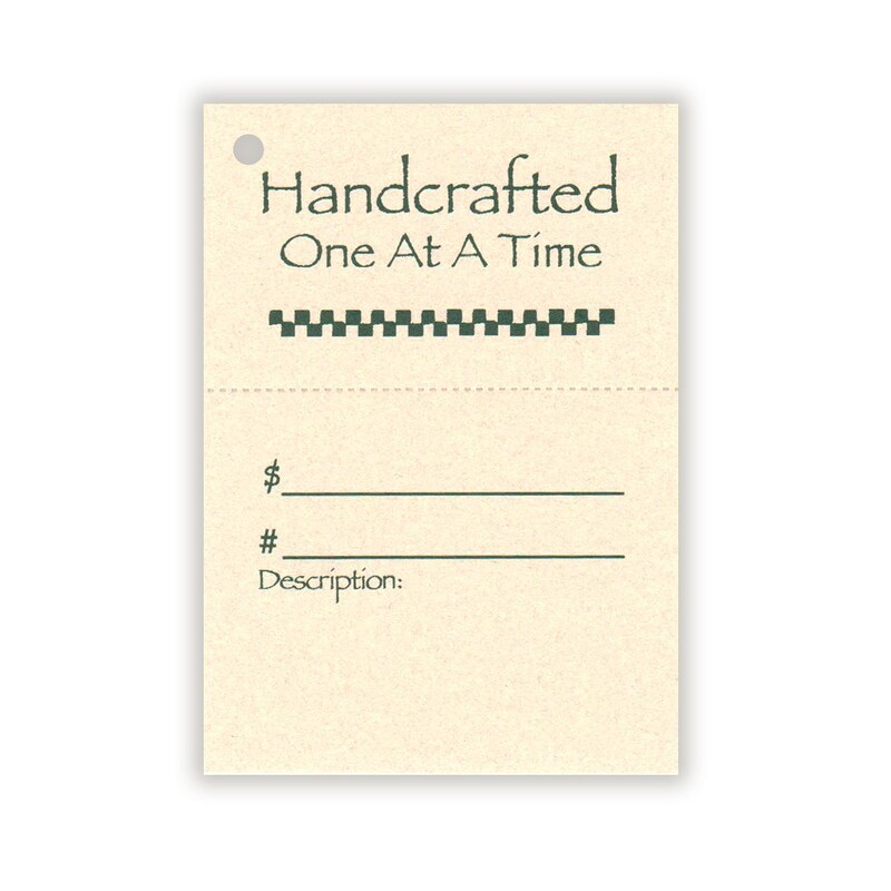 Perforated Hang Tags - Etsy
