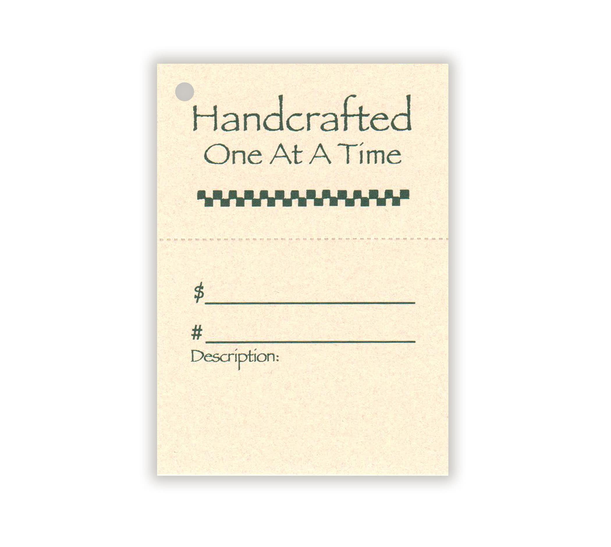 Printable Perforated Tags