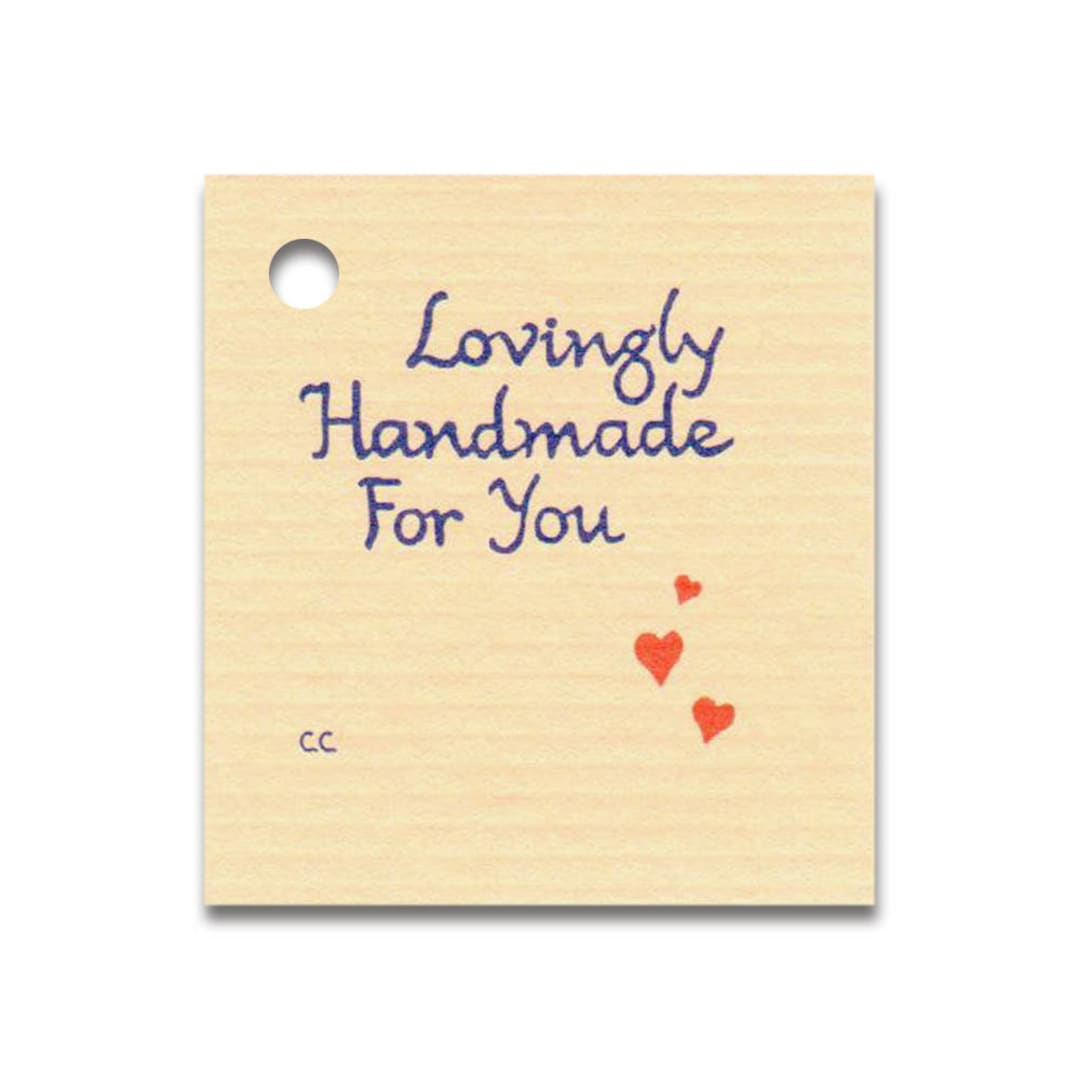 LOVINGLY HANDMADE for You Hang Tags, Price Tags & Strings Included ...