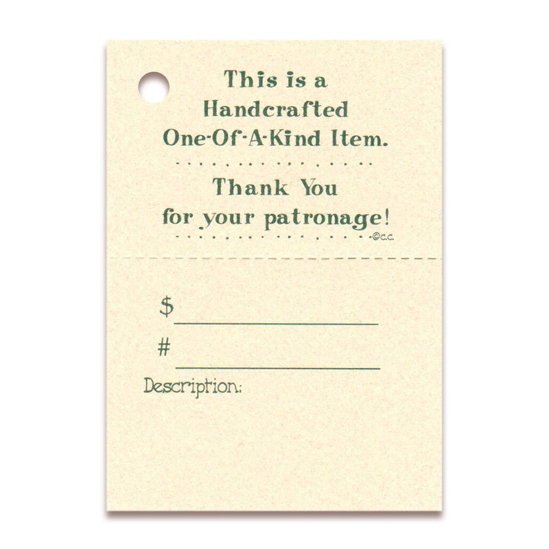 Perforated Hang Tags - Etsy