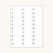 NUMBERS #1-#30 STICKERS Sequential, 1-1/2" Circle Labels Consecutive ...