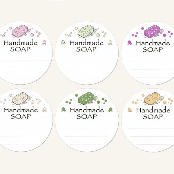 Handmade Soap Label - Etsy