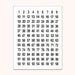 NUMBERS #1-#108 STICKERS Sequential~3/4"various Colors,circle Labels ...