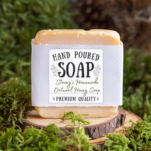 Hand Poured Soap Label,handmade Soap Stickers,hand Soap Stickers,soap ...