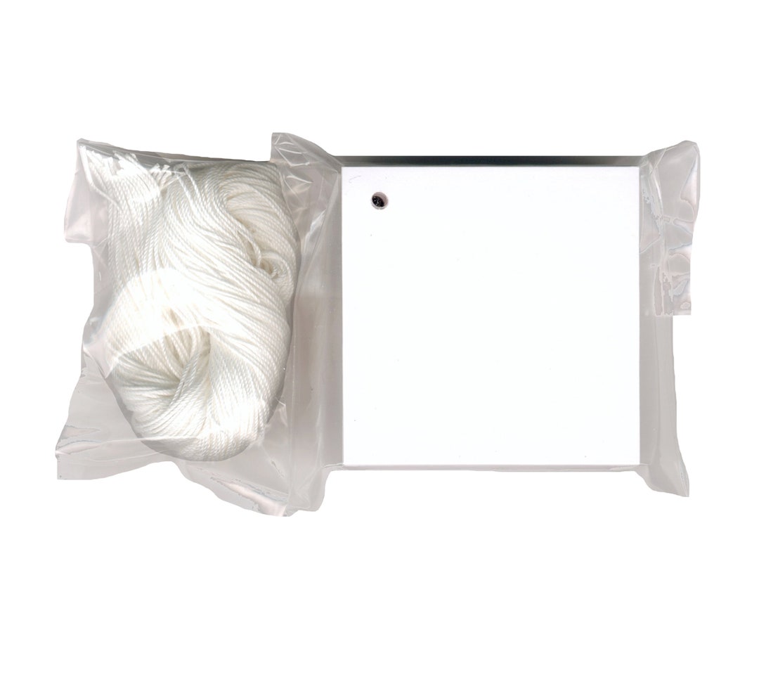 2.5"x2.5" SQUARE BLANK WHITE Hang Tags & Strings,square White Tags ...