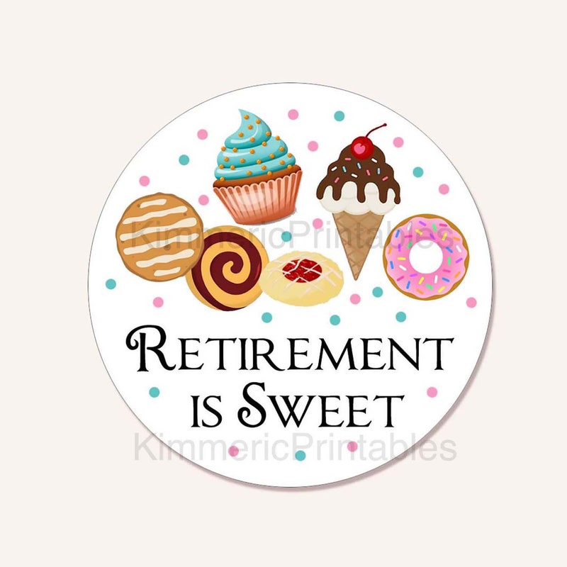 Retirement is Sweet - Etsy