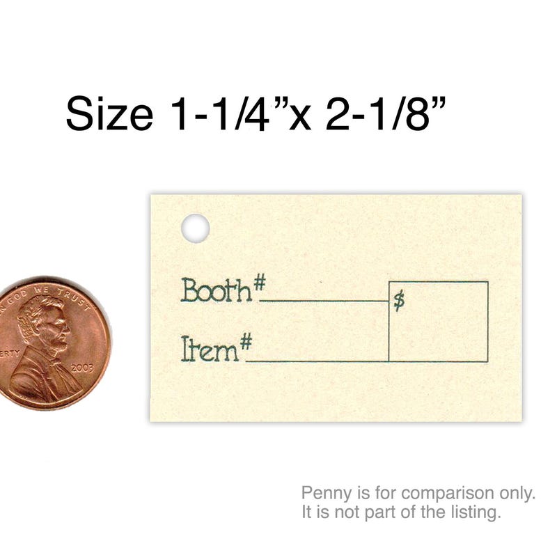 Antique Price Tags - Etsy