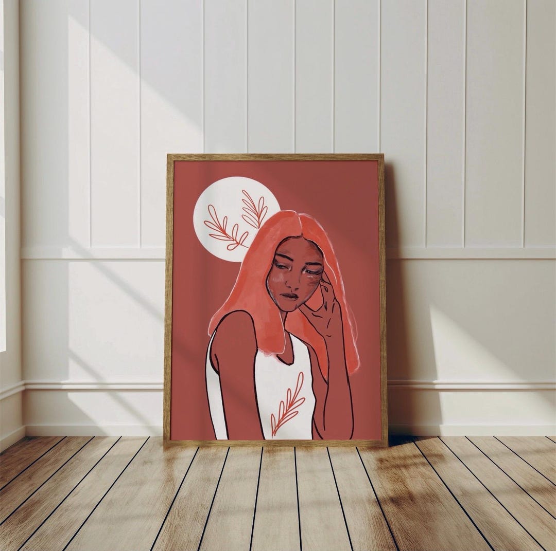 Printable Illustration - Romy - Etsy