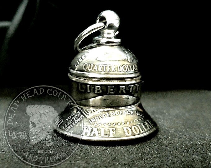 Heads Side Out Coin Bell Made From Real Coins. - Etsy