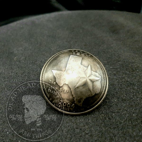Texas Coin Ring - Etsy