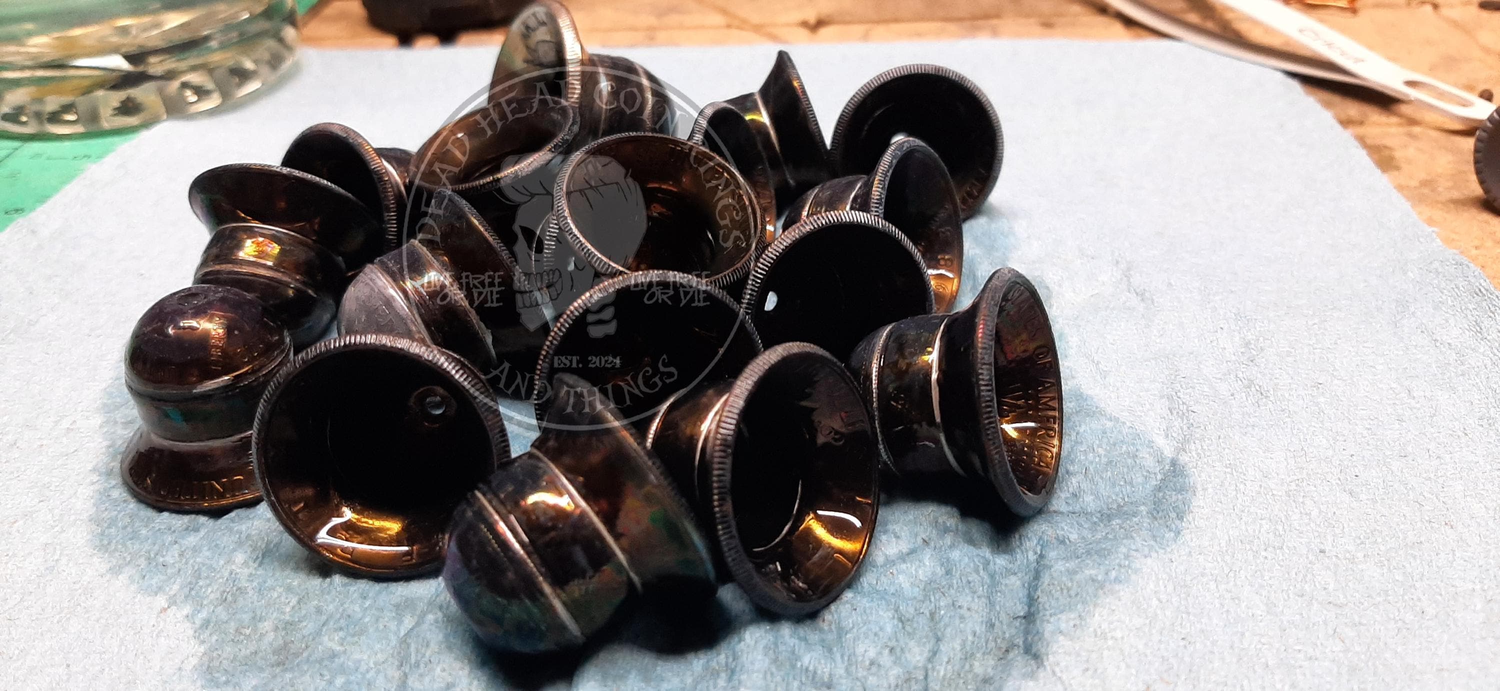 Texas Coin Bell Made From Real Coins. - Etsy