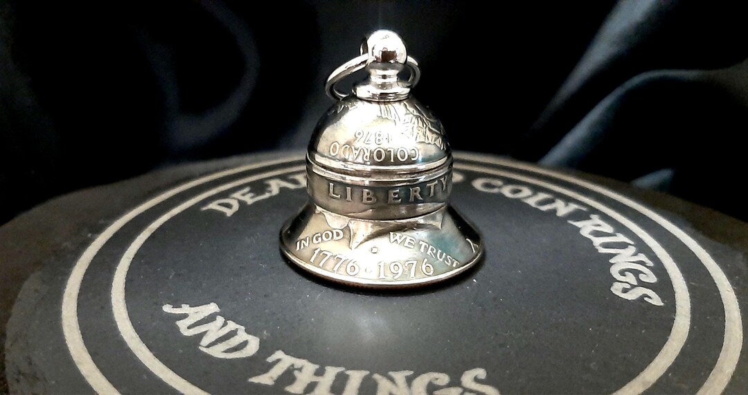 Colorado State Coin Bell Made From Real Coins. - Etsy