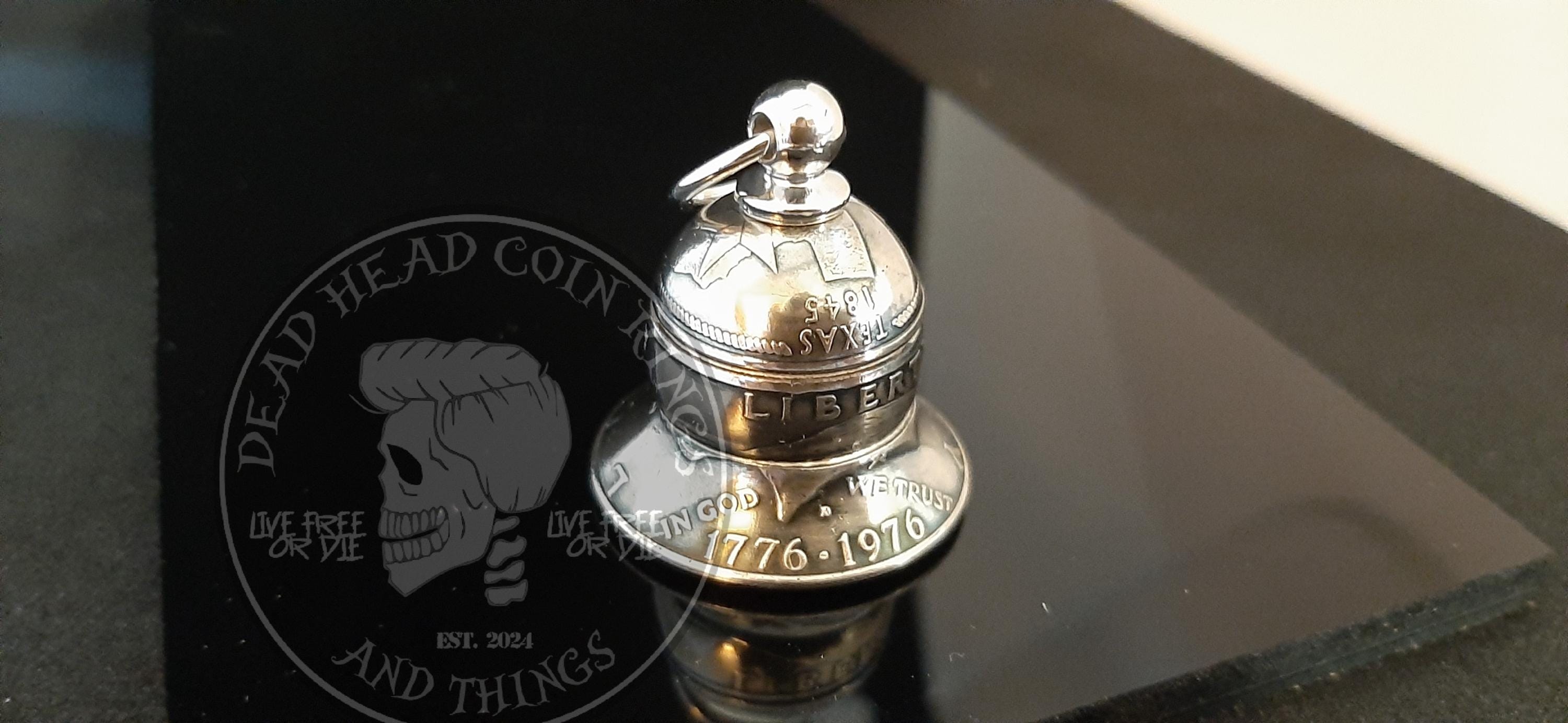 Texas Coin Bell Made From Real Coins. - Etsy