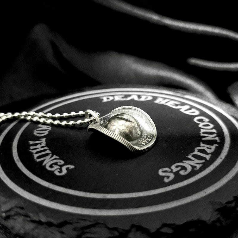 Coin Cowboy Hat Necklace - Etsy