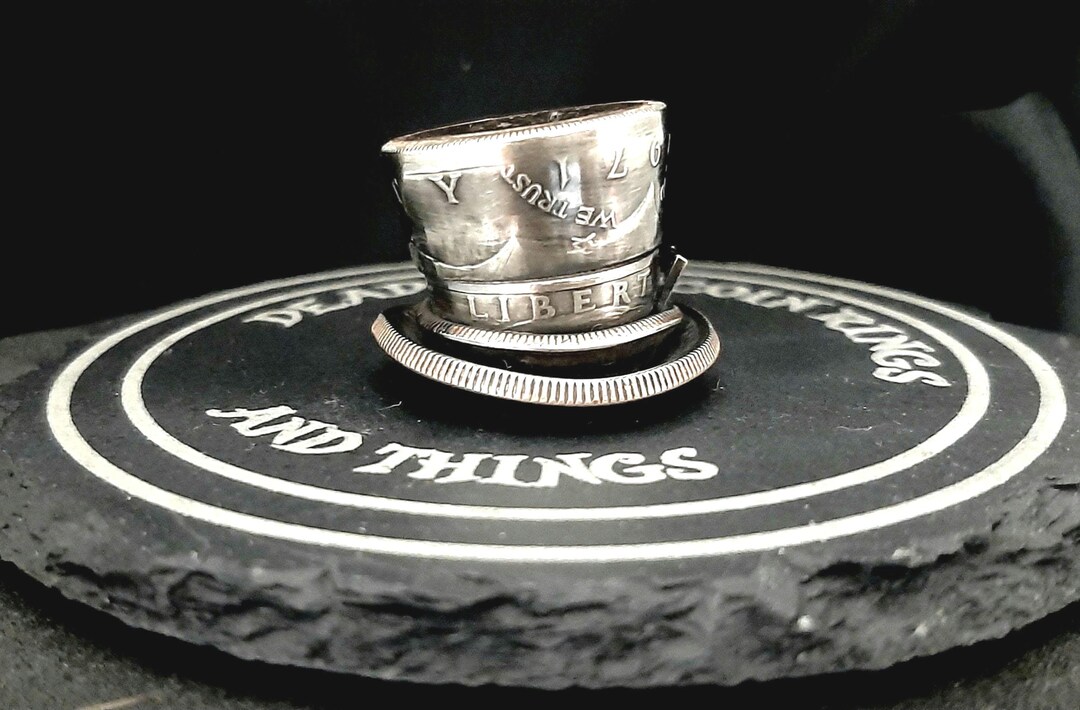 Mad Hatter Coin Ring Sculpture. - Etsy
