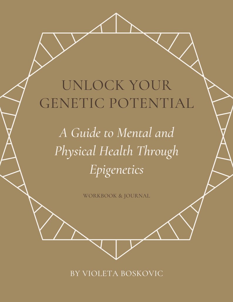 Eworkbook: A Guide to Mental and Physical Health Through Epigenetics - Etsy
