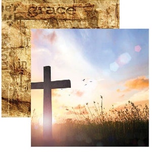 Devoted/faith Religious Scrapbook Papers - Individual or Set 12x12 ...