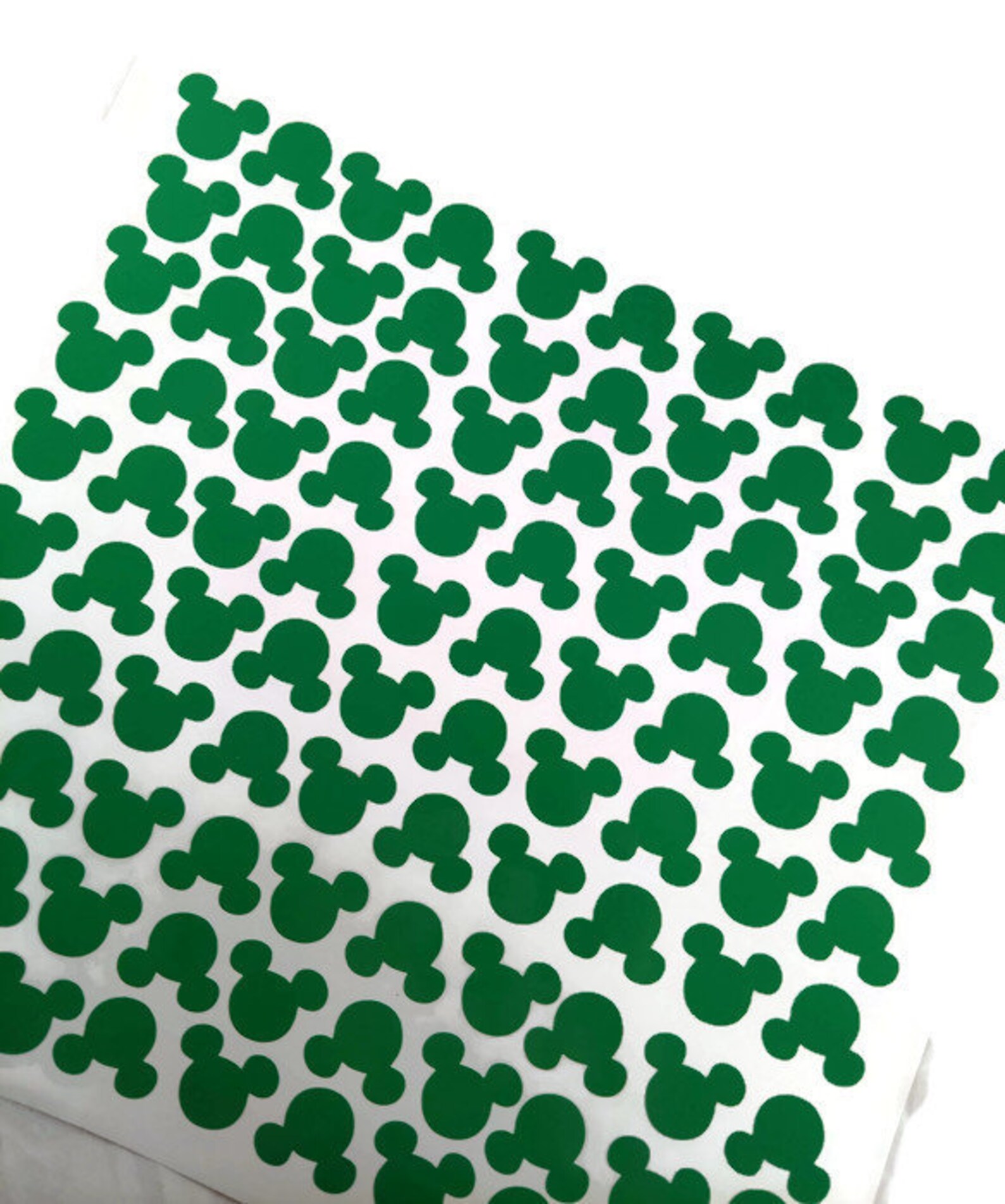 Mickey Mouse Head Stickers Vinyl Decal 1in Mickey Head | Etsy