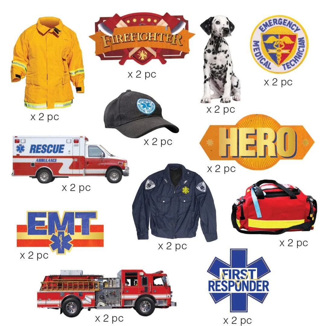 First Responders Stickers Heroes First Responders Die Cut Stickers ...