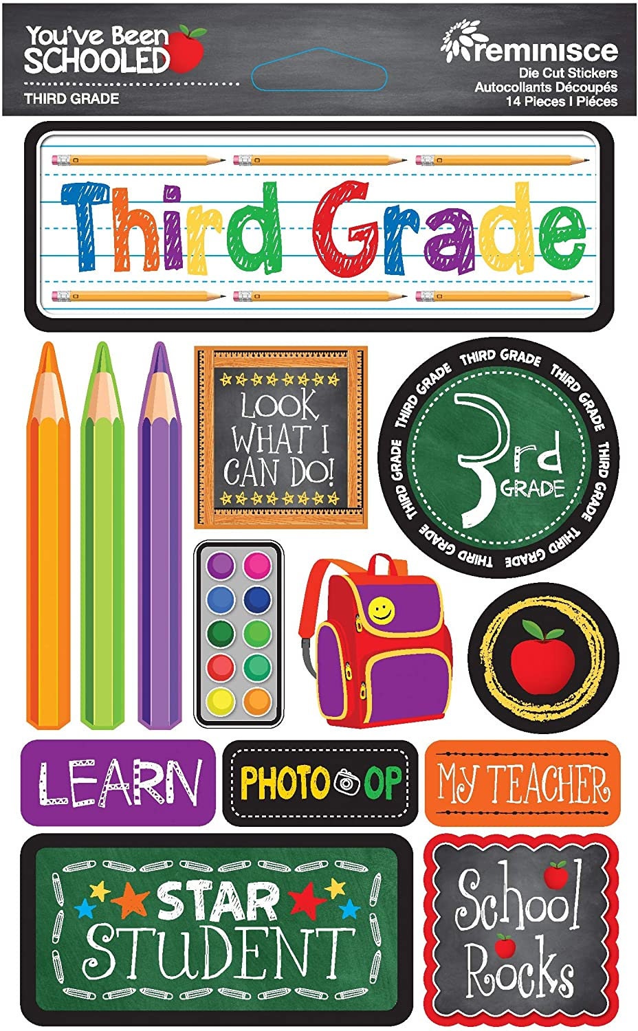 School Grade Stickers You've Been Schooled School Stickers | Preschool ...