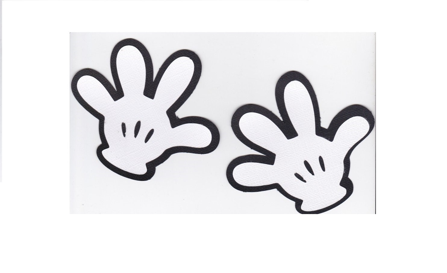 Printable Mickey Mouse Hand