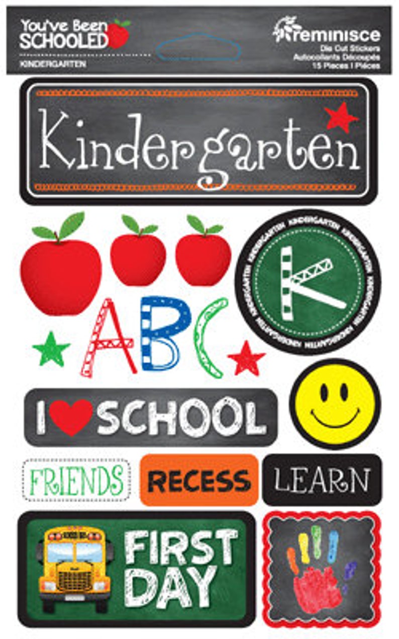 School Grade Stickers You've Been Schooled School Stickers | Preschool ...