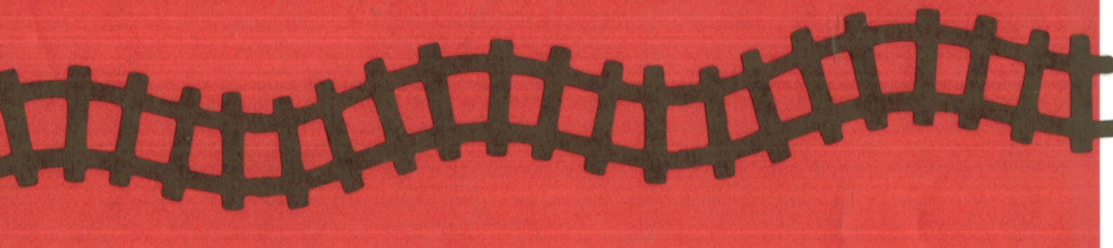 TRAIN TRACK Die Cut Borders Railroad | Scrapbooking | Paper Piecing ...