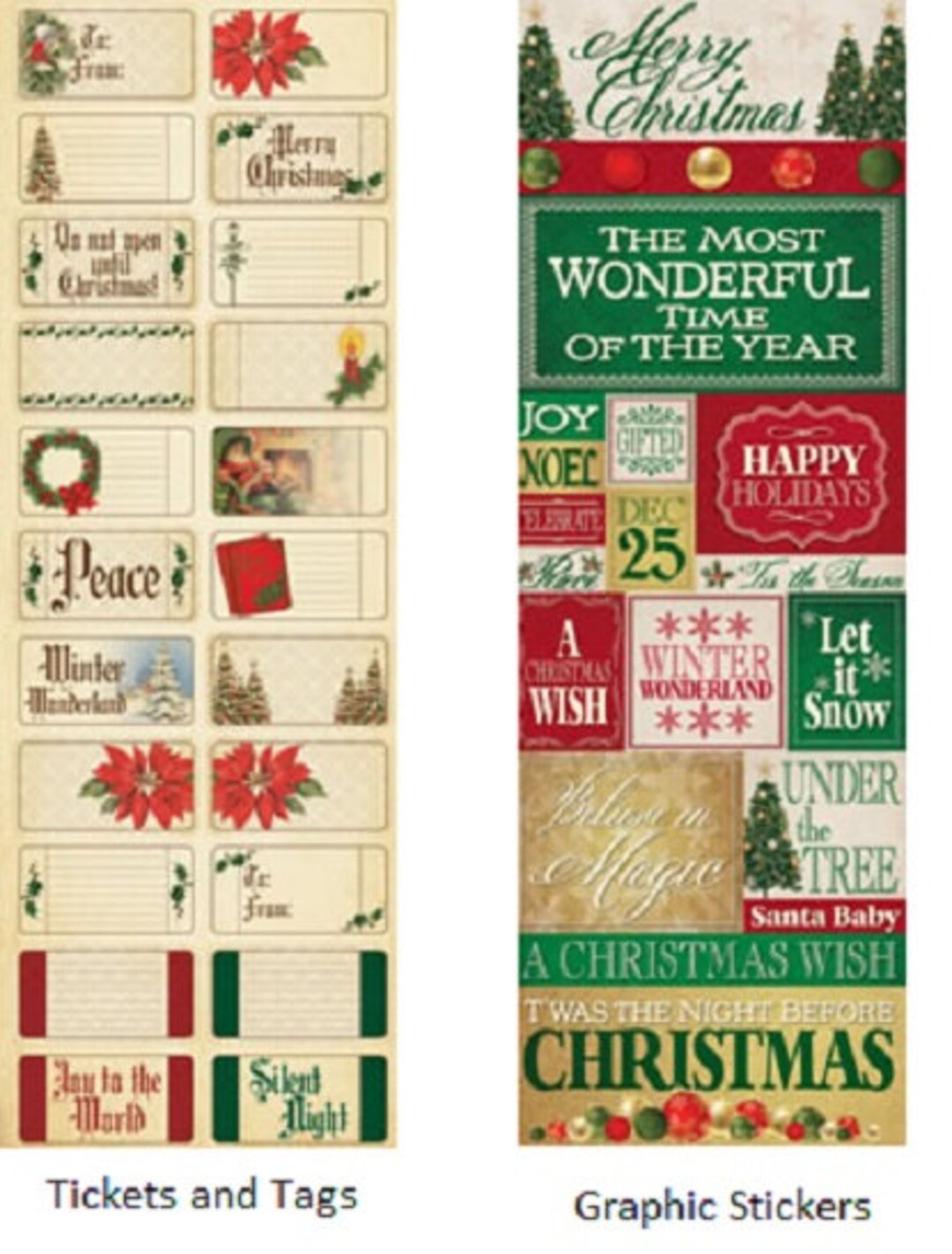 A Christmas Story Stickers by Reminisce Tags - Choose | Cardstock - Etsy