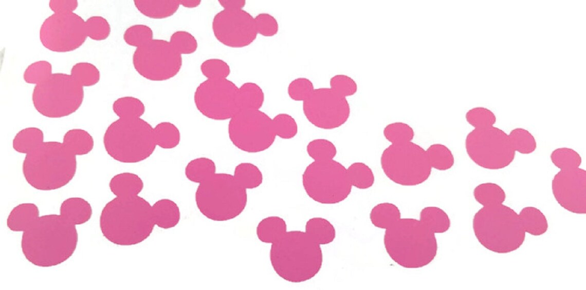 Mickey Mouse Head Stickers Vinyl Decal - 1in - Mickey Head Stickers - Etsy