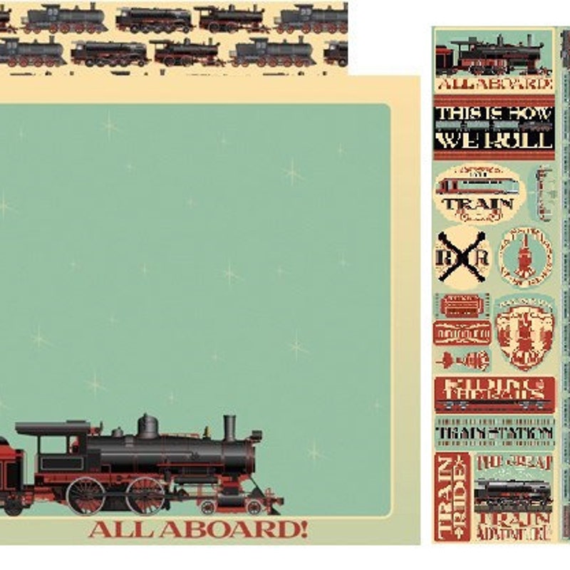 Train Sticker - Etsy