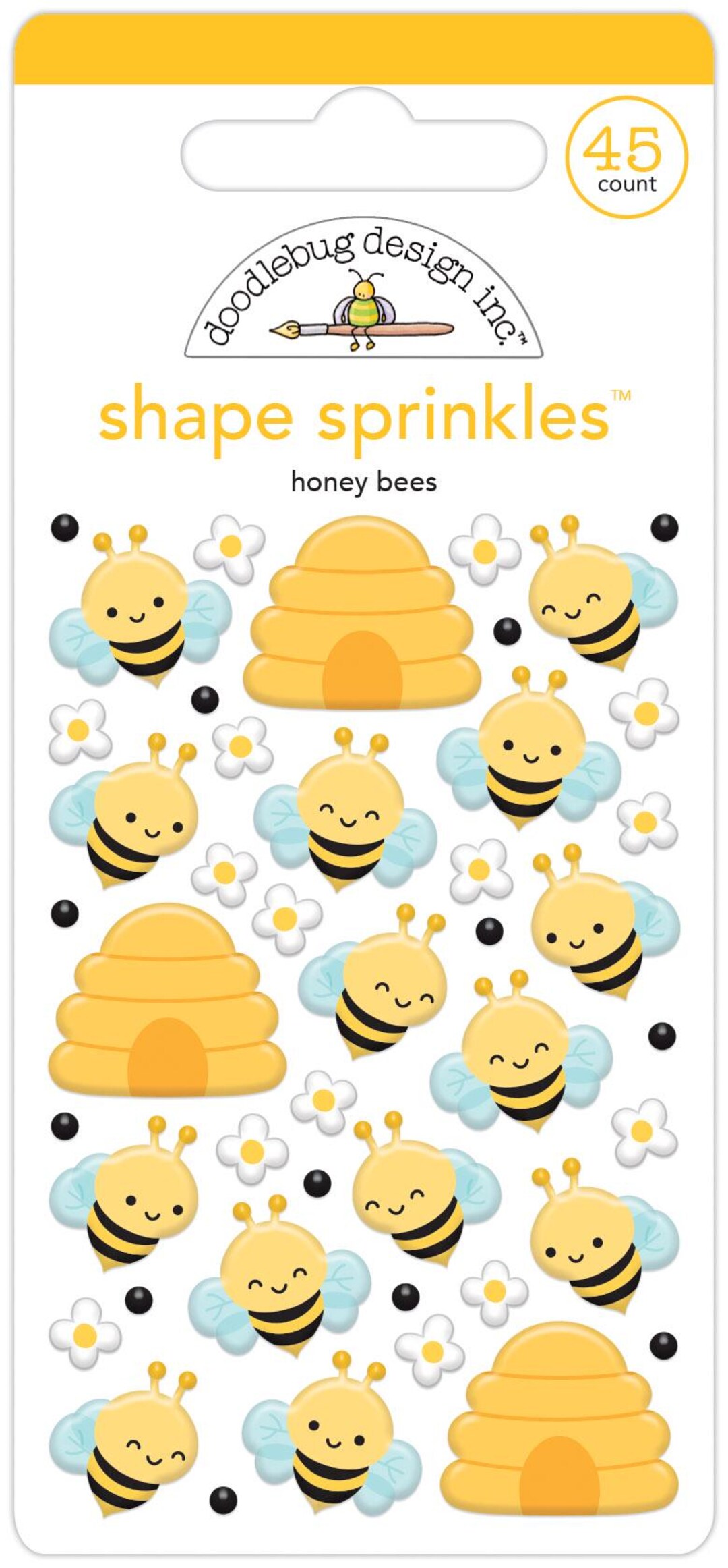 Honey Bee Stickers 3-d Epoxy Bees | Bumblebee | Bug Stickers | Insects ...