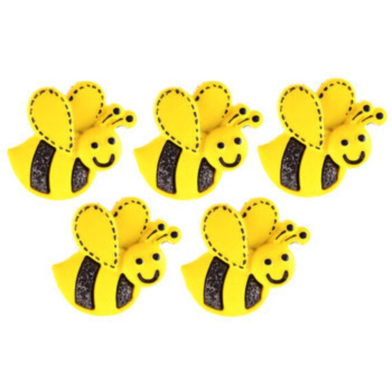 Bee Buttons Bumblebee Buttons Bug Buttons Spring Buttons | Etsy