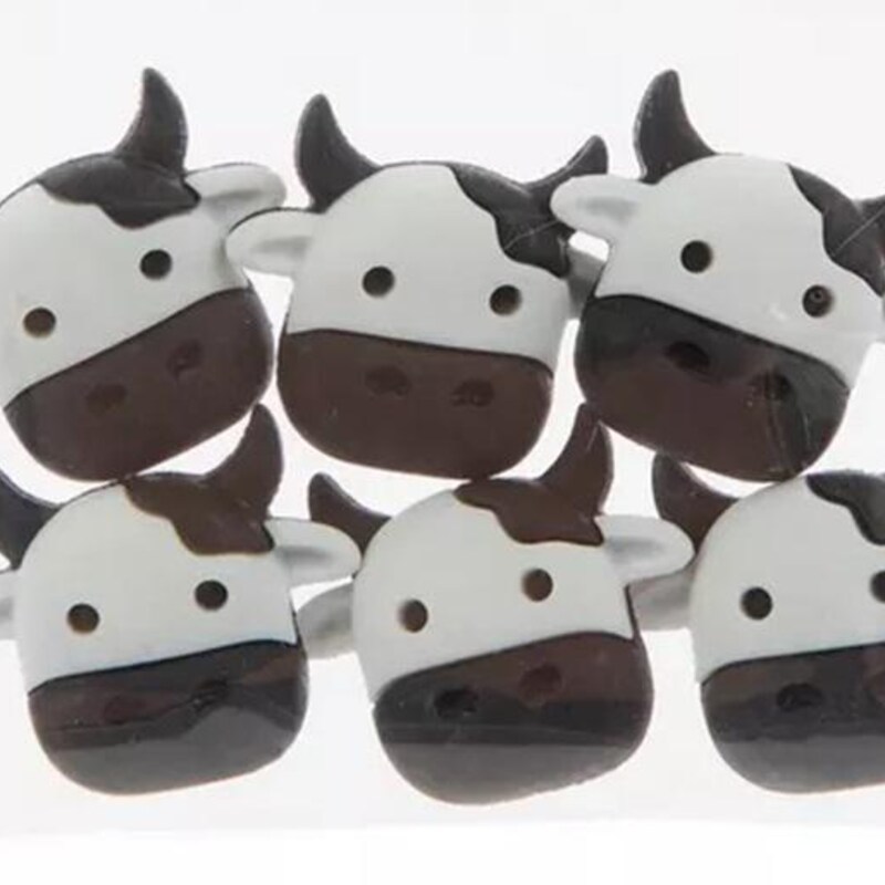 Cow Buttons - Etsy