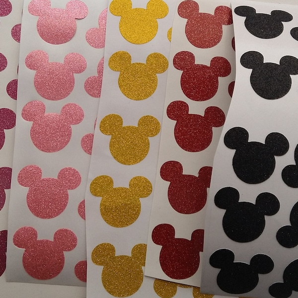 Mickey Mouse Glitter - Etsy