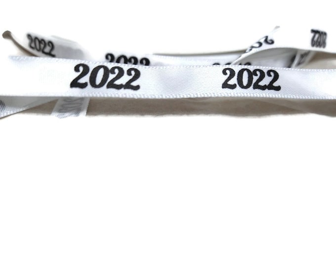 2022 Year Ribbon 2022 Ribbon - Satin Ribbon Planner Ribbon Graduation ...