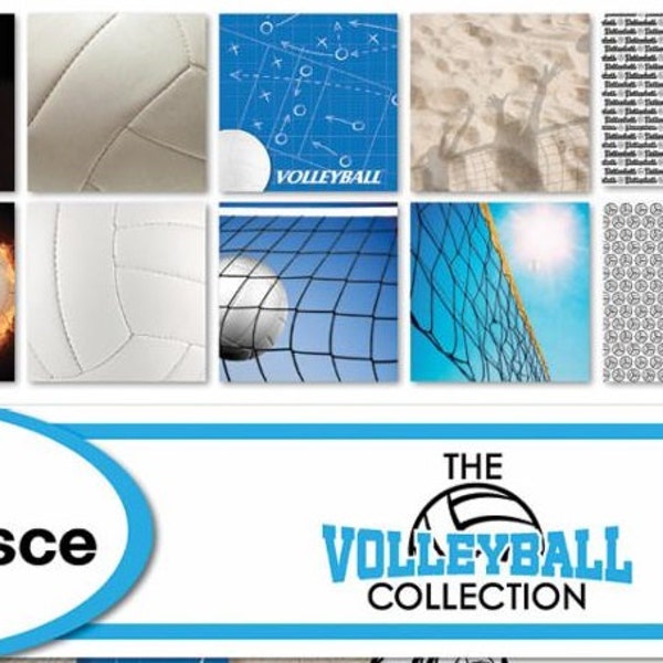 Volleyball Scrapbook - Etsy
