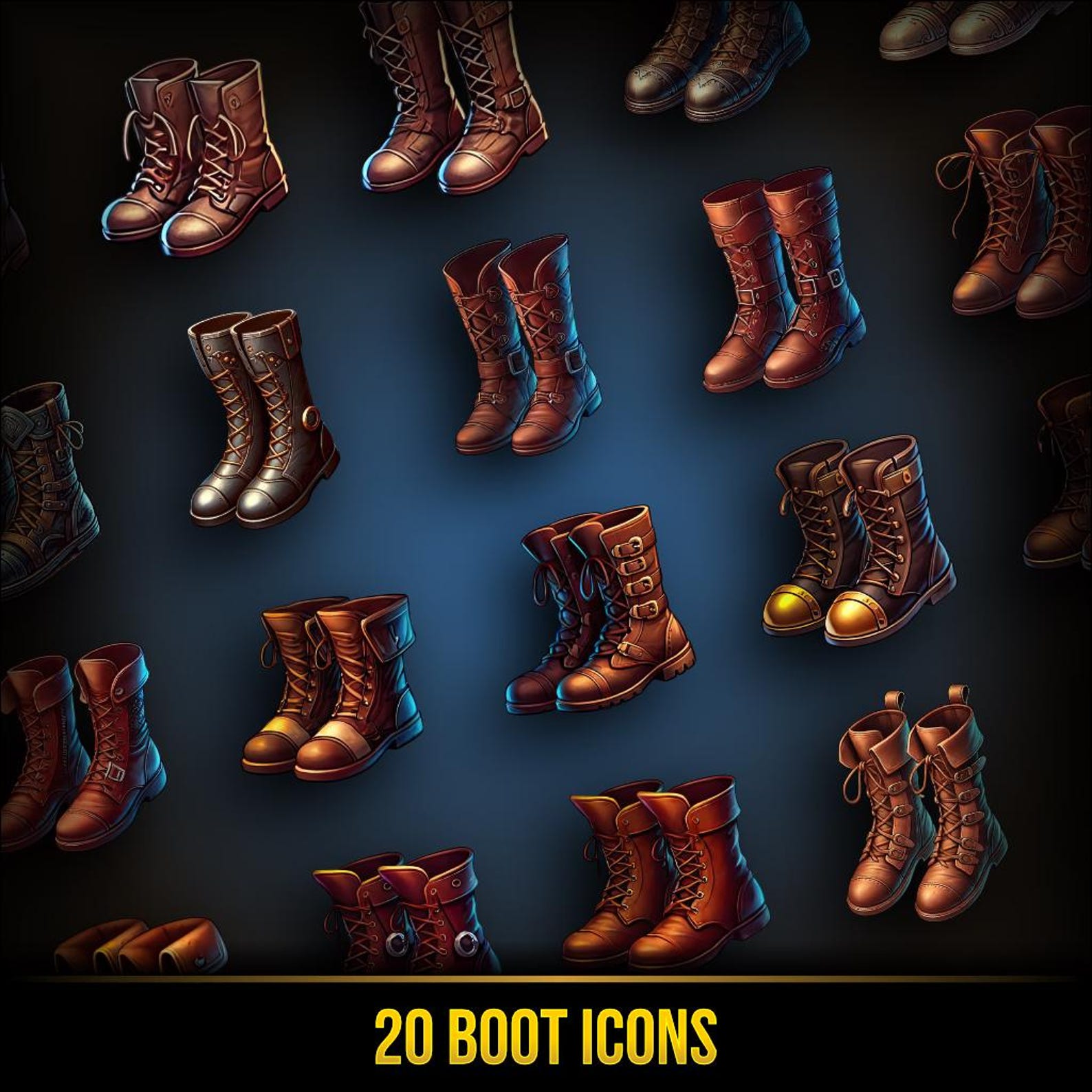 145 Fantasy RPG Game Inventory Icons Pack Vol. 5 | 512px | PNG Files - Etsy