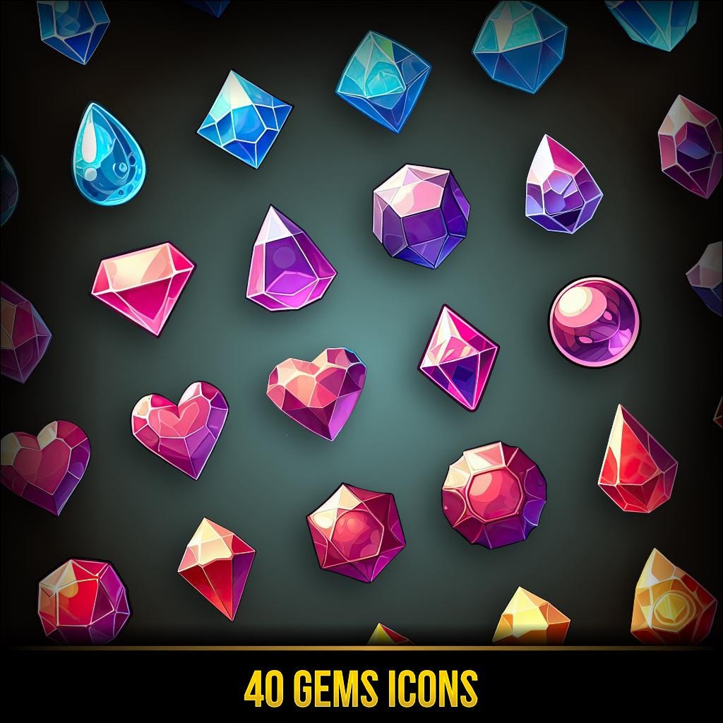 239 Fantasy RPG Game Icon Pack Vol. 3 | 512px | PNG Files - Etsy