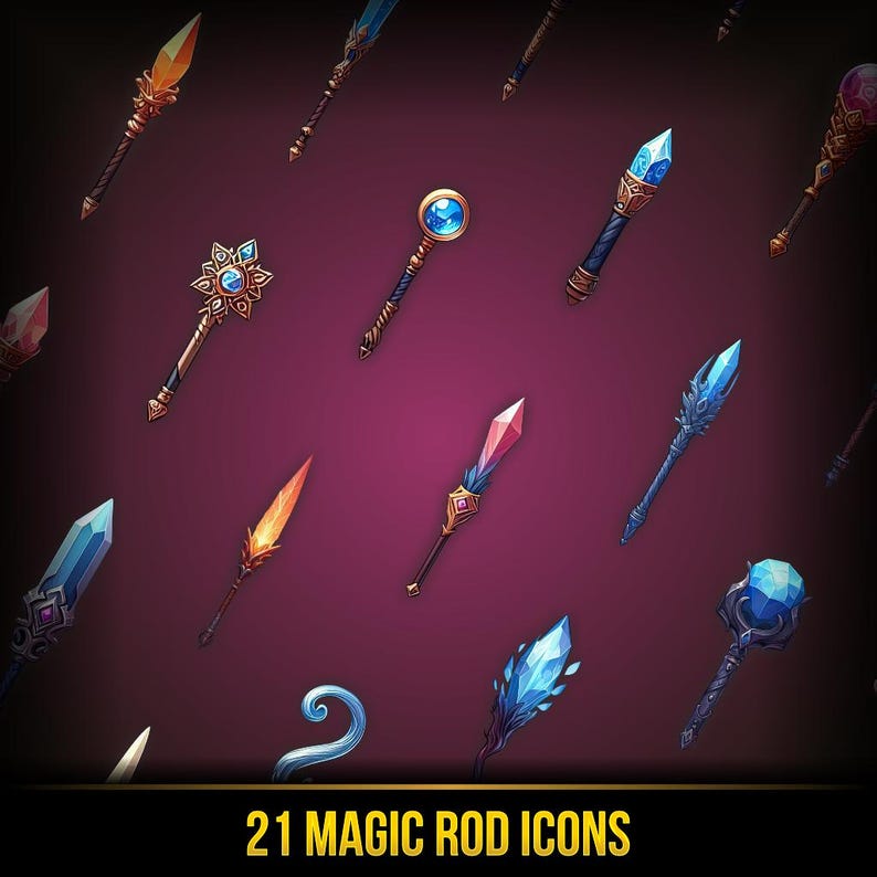 151 Fantasy RPG Game Inventory Icon Pack Vol. 9 | 512px | PNG Files - Etsy